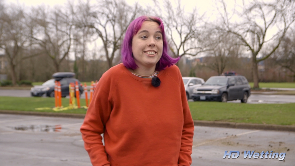 Olivia's First Public Wetting | HD Wetting